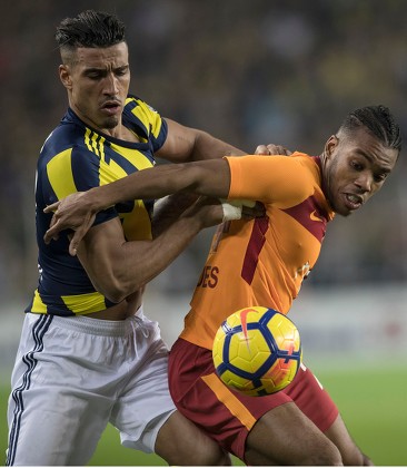 Fenerbahces Nabil Dirar L Action Against Editorial Stock Photo - Stock ...