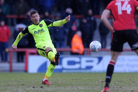 Lloyd James Exeter City Makes Pass Editorial Stock Photo - Stock Image ...