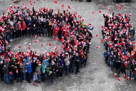 People Form Word Oui Yes French Editorial Stock Photo - Stock Image ...