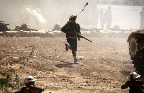 Jordan Soldiers Perform During Commemoration Karameh Editorial Stock ...