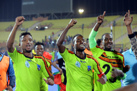 Welayta Dicha Players Celebrate After Winning Editorial Stock Photo ...