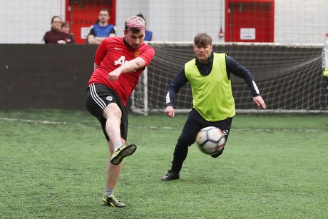 Members Get Set Go Football Group Editorial Stock Photo - Stock Image ...
