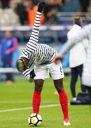 Paul Pogba France Dabs He Warms Editorial Stock Photo - Stock Image ...