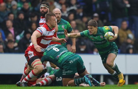 Charlie Sharples Gloucester Rugby Referee Matthew Editorial Stock Photo ...