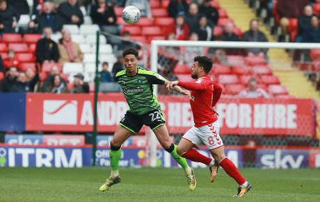 Zac Vyner Plymouth Argyle Challenges Ariel Editorial Stock Photo ...