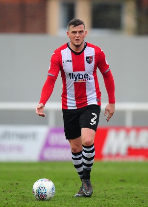 Pierce Sweeney Exeter City On Ball Editorial Stock Photo - Stock Image ...