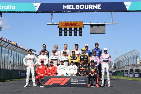 Formula One Drivers Pose Annual Drivers Editorial Stock Photo - Stock ...