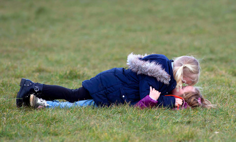 Isla Phillips Mia Grace Tindall Editorial Stock Photo - Stock Image ...