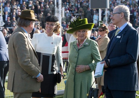Andrew Parkerbowles Chanelle Mccoy Duchess Cornwall Editorial Stock ...