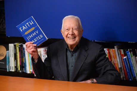 Jimmy Carter 'Faith: A Journey For All' book signing, New York, USA ...