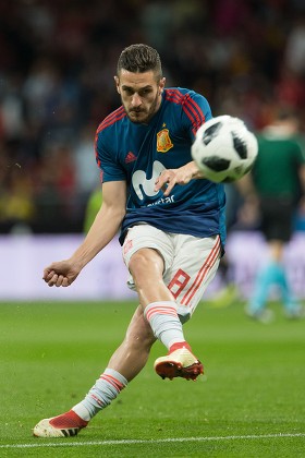 Koke Spain During Friendly International Football Editorial Stock Photo ...