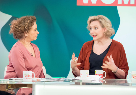 Nadia Sawalha Sara Stewart Editorial Stock Photo - Stock Image ...