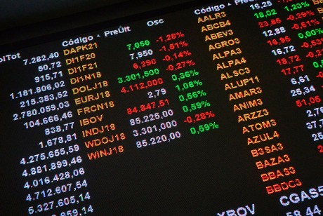 Brazilian Stock Exchange, Sao Paulo, Brazil - 26 Mar 2018 Stock ...