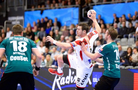 Skjern Handbold v Telekom Veszprem HC, Handball match, Skjern, Denmark ...