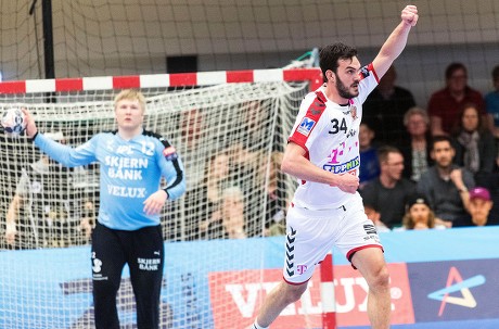 Skjern Handbold v Telekom Veszprem HC, Handball match, Skjern, Denmark ...