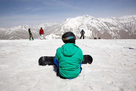 Iranian Prepare Ski Dizin Ski Resort Editorial Stock Photo - Stock ...