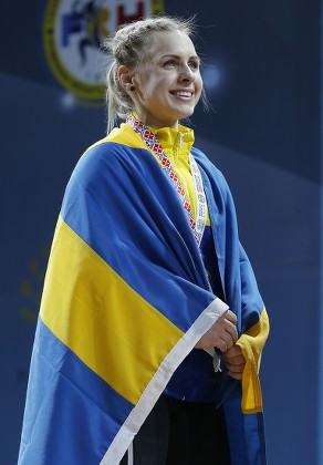 Bronze Medalist Maria Grigoriu Romania Poses Editorial Stock Photo ...