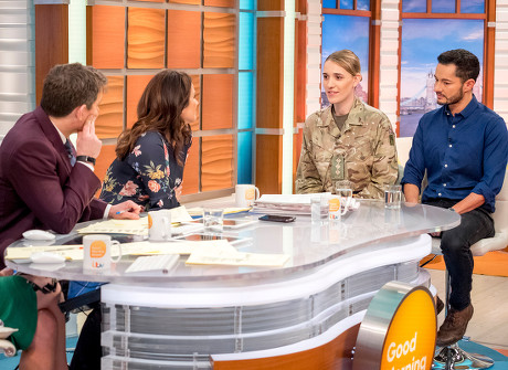 Ben Shephard Susanna Reid Captain Hannah Editorial Stock Photo - Stock ...