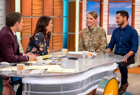 Ben Shephard Susanna Reid Captain Hannah Editorial Stock Photo - Stock ...
