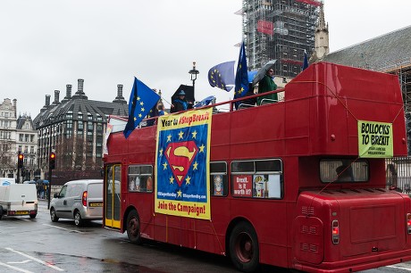 Anti Brexit protests, London, UK - 29 Mar 2018 Stock Pictures ...