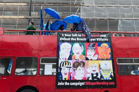 Anti Brexit protests, London, UK - 29 Mar 2018 Stock Pictures ...