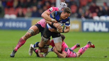 Cooper Vuna Bath Rugby Slips Tackle Editorial Stock Photo - Stock Image ...