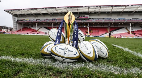 Anglo Welsh Trophy Ball One Kingsholm Editorial Stock Photo - Stock ...