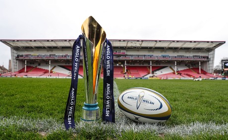 Anglo Welsh Trophy Ball One Kingsholm Editorial Stock Photo - Stock ...