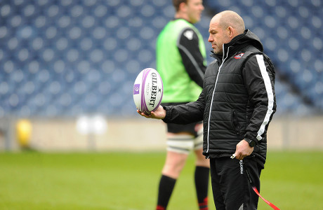 Richard Cockerill Edinburgh Rugby Head Coach Editorial Stock Photo ...