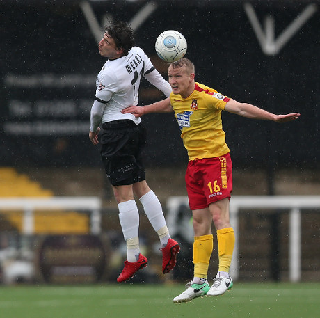 Marcus Kelly Wrexham Battles Ball Adam Editorial Stock Photo - Stock ...