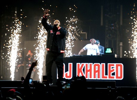DJ Khaled in concert at the American Airlines Arena, Miami, USA - 30 ...