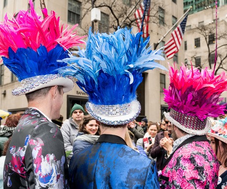Participants Seen Wearing Colourful Bonnet During Editorial Stock Photo ...