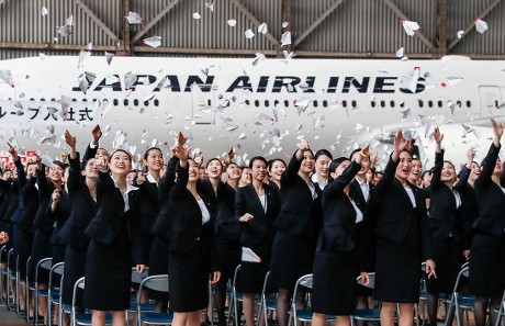 New Employees Japan Airlines Group Jal Editorial Stock Photo - Stock ...