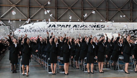 New Employees Japan Airlines Group Jal Editorial Stock Photo - Stock ...