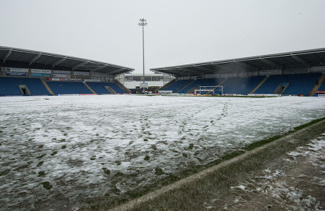 General View Pitch Chesterfields Proact Stadium Editorial Stock Photo ...