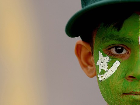 Boy Paints His Face Pakistani National Editorial Stock Photo - Stock ...