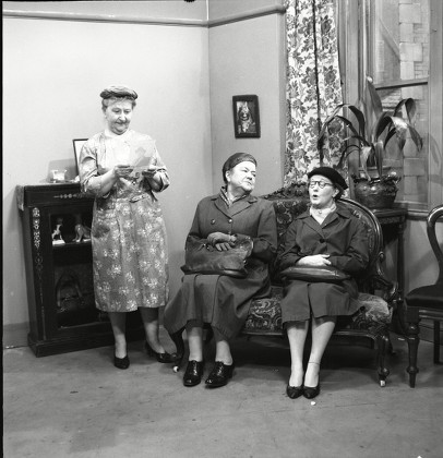 Sheila Raynor Mrs Birtles Eileen Mayers Editorial Stock Photo - Stock ...