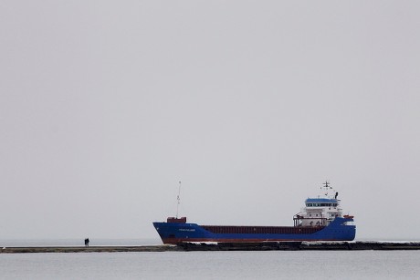 General Cargo Ship Fehn Polaris Passes Editorial Stock Photo - Stock ...