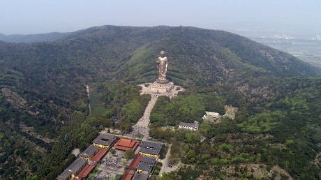 Lingshan Scenic Spot Composed Lingshan Grand Editorial Stock Photo ...