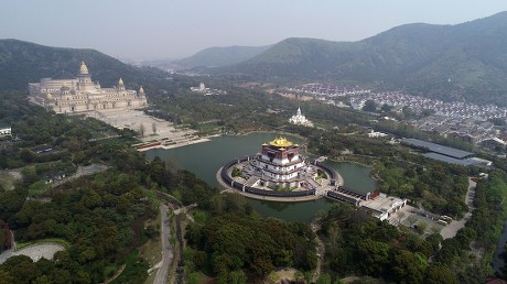 Lingshan Scenic Spot Composed Lingshan Grand Editorial Stock Photo ...