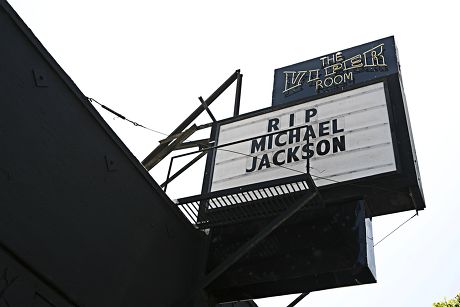 Viper Room Sign Rip Michael Jackson Editorial Stock Photo - Stock Image ...