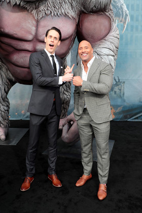 Jason Liles Dwayne Johnson Executive Produceractor Editorial Stock ...