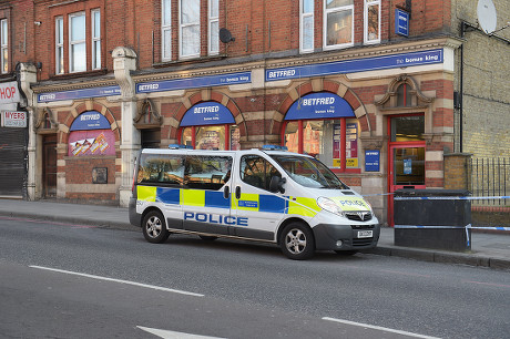 Police Tape Off Area Outside Bet Editorial Stock Photo - Stock Image ...