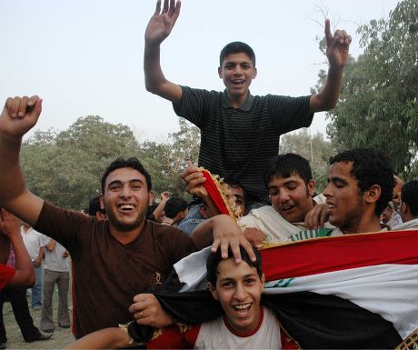 Iraqis Celebrating Editorial Stock Photo - Stock Image | Shutterstock