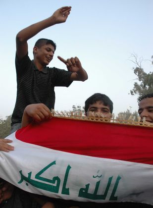 Iraqis Celebrating Editorial Stock Photo - Stock Image | Shutterstock