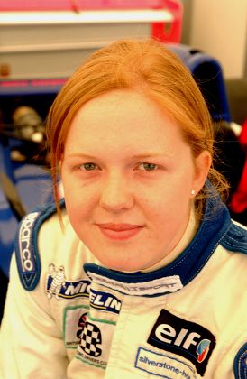 Alice Powell Aged 16 Donington Park Editorial Stock Photo - Stock Image ...