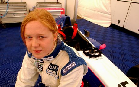 Alice Powell Aged 16 Donington Park Editorial Stock Photo - Stock Image ...