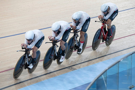 Team England Cycling Mens 400 Team Editorial Stock Photo - Stock Image ...