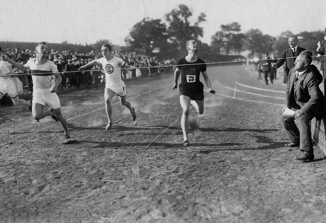Track Field Athletics Finish Sprinters Ca Editorial Stock Photo - Stock ...