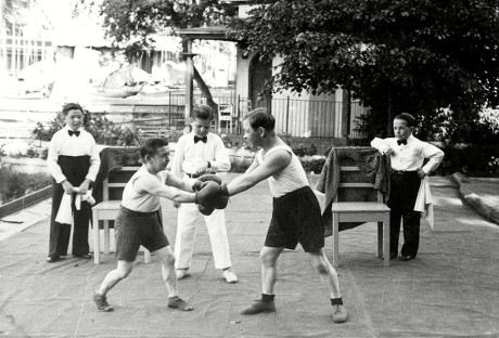 Lilliputian Boxing 1930 1930s Exact Location Editorial Stock Photo ...
